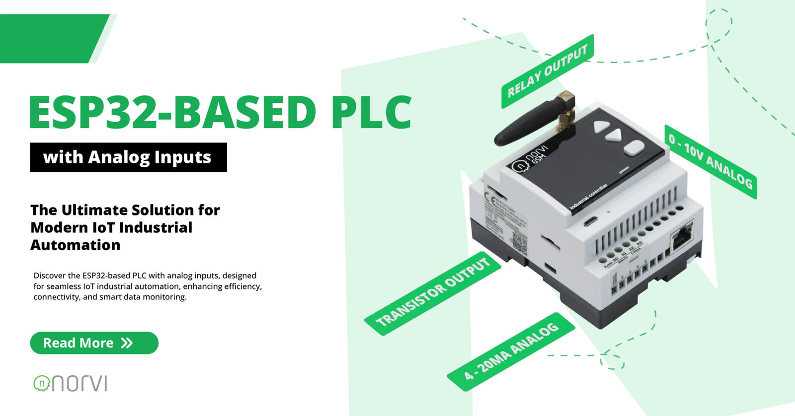 ESP32 PLC With Analog Inputs: IoT Integration Guide 2025